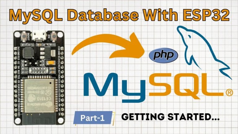 ESP32 With MySQL Database Management Read & Write