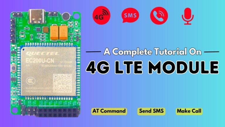 4G LTE Module Mastery: Sending Messages & Making Calls with